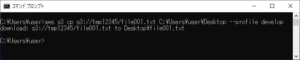 【AWS CLI】S3からファイルを取得(ダウンロード)する | 現場で使える！ AWS実践ガイド