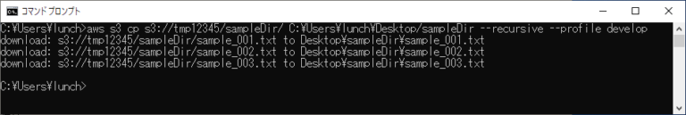【AWS CLI】S3からフォルダを取得(ダウンロード)する | 現場で使える！ AWS実践ガイド